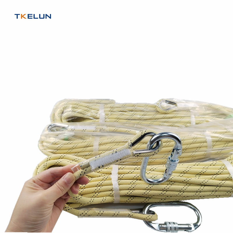 Aramid Static Safety Rope Fire Resistance High Strength