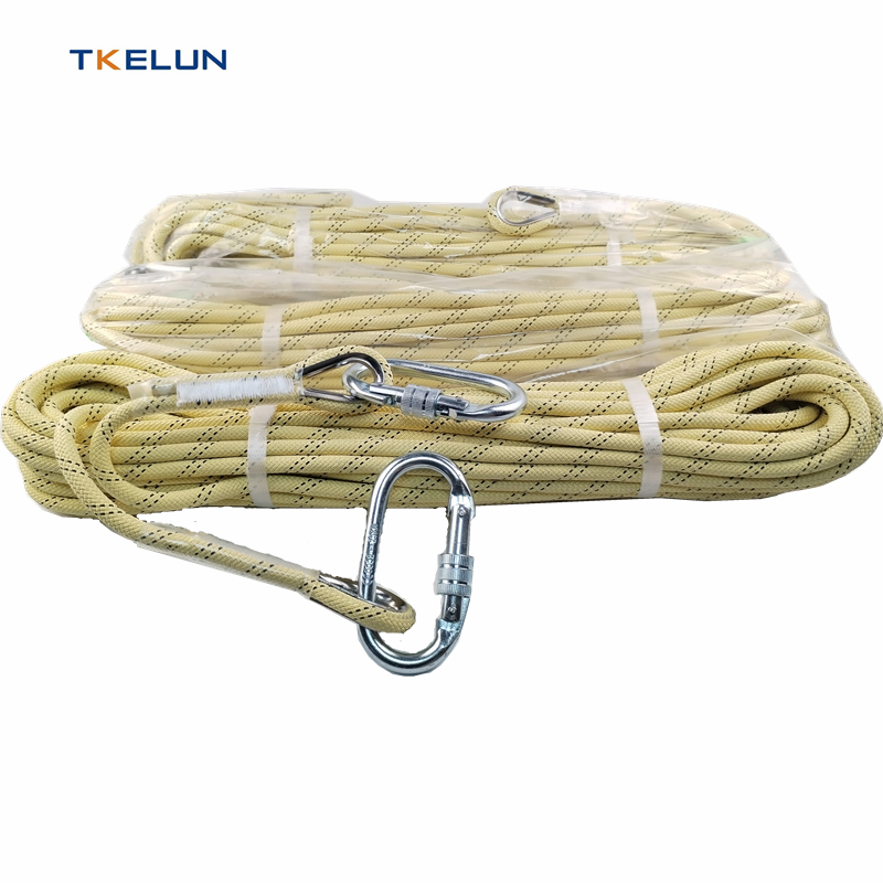 Aramid Static Safety Rope Fire Resistance High Strength